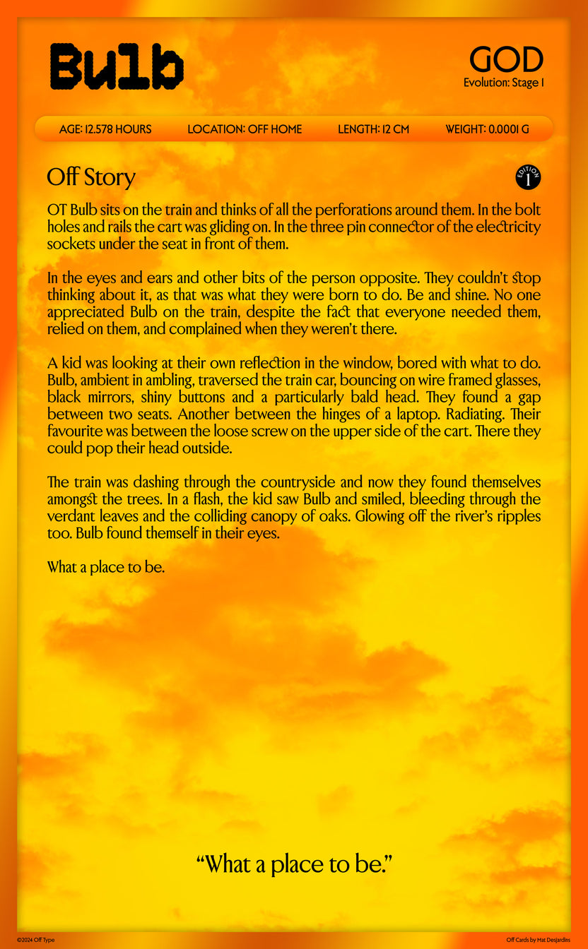 OT Bulb - Expressive and Graphic Dots - Free to try Font