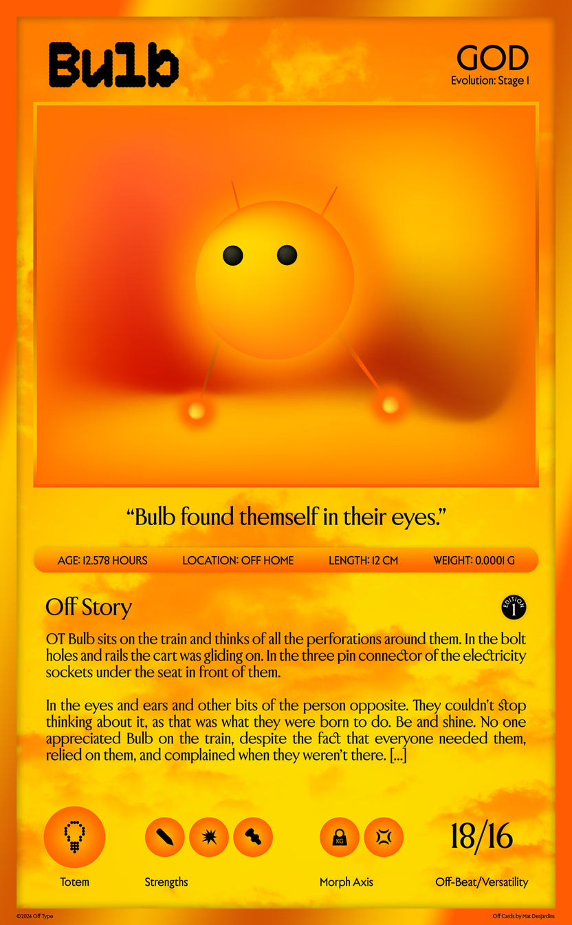 OT Bulb - Expressive and Graphic Dots - Free to try Font